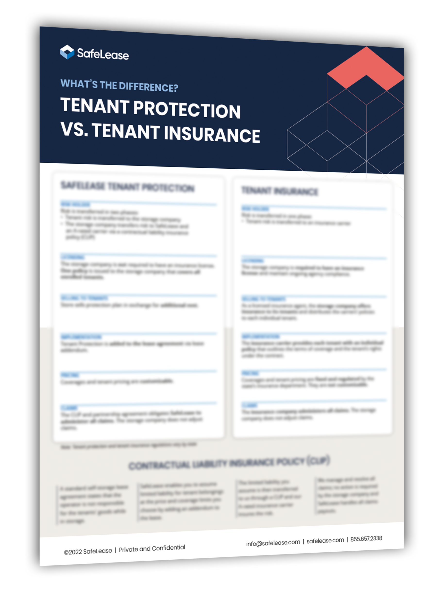 Tenant Protection vs Tenant Insurance